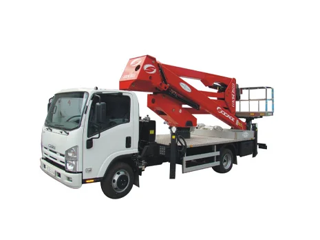 Rent Truck Mounted Boomlift ISUZU SOCAGE DA 328 in Dubai
