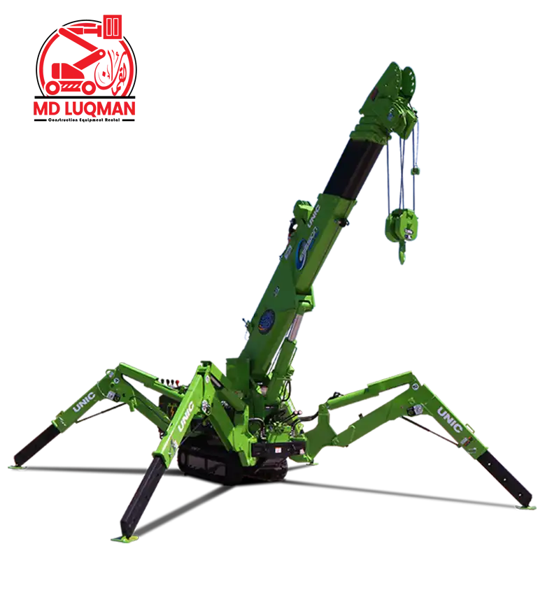 Spider Cranes rental in UAE | Reliable Crawler Cranes rent