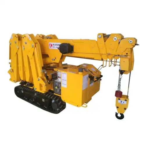 UNIC spider cranes: 5 Things you should know | Luqman Equipment Rental